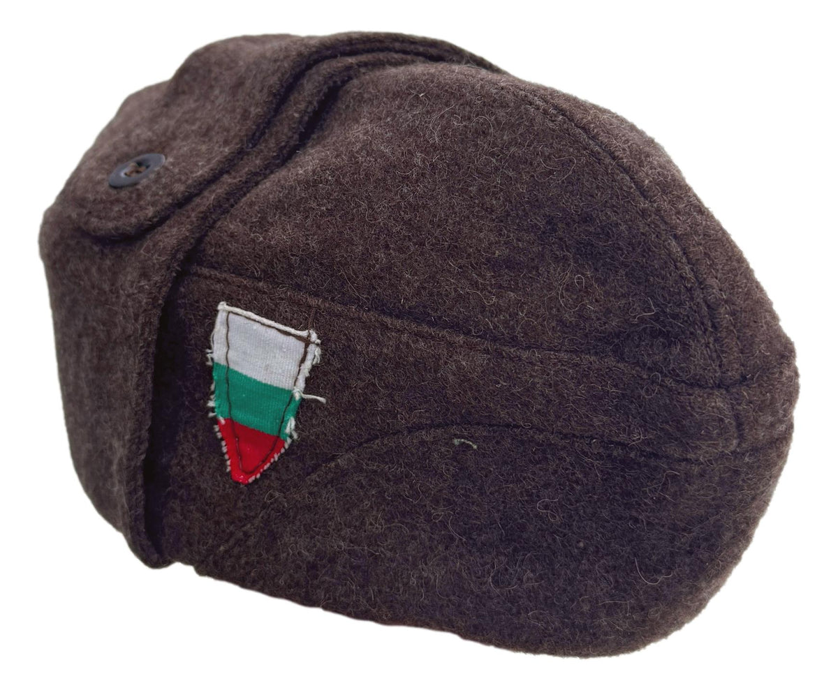 Bulgarian Wool Winter Field Cap- Used – Mike's Militaria