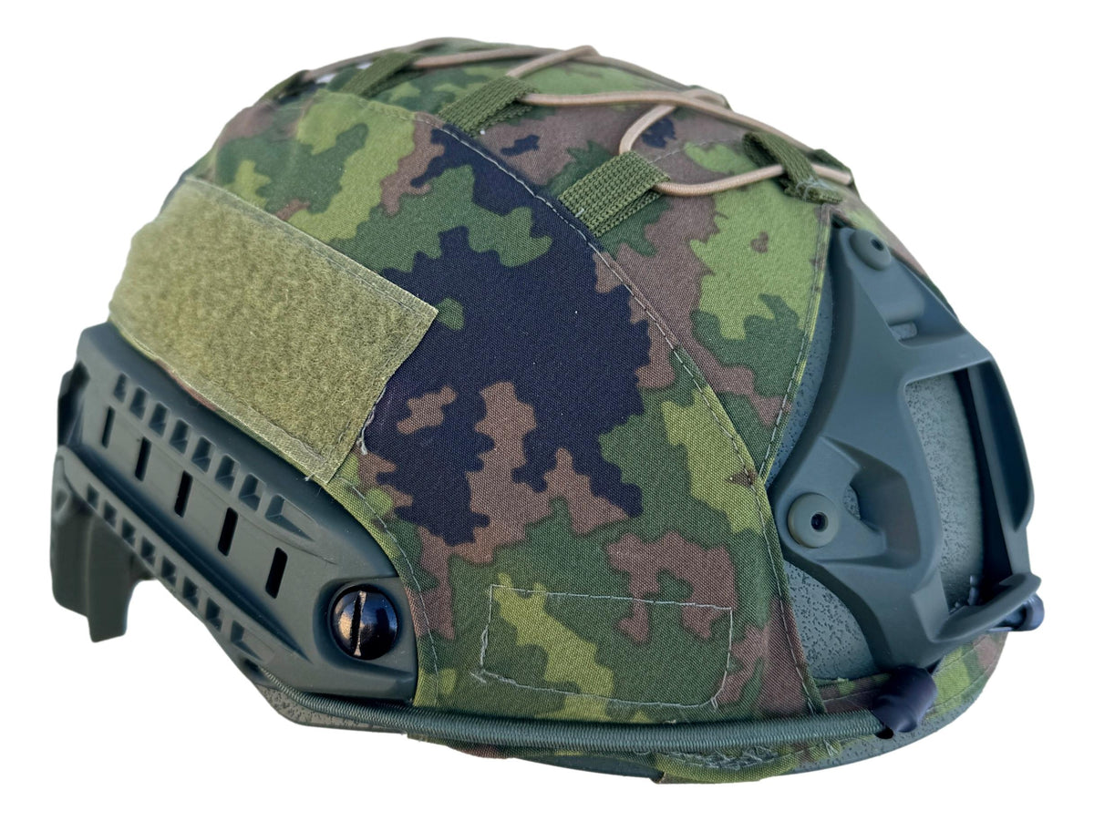 Hi-Cut FAST Helmet Cover. Finnish M05 Woodland. – Mike's Militaria