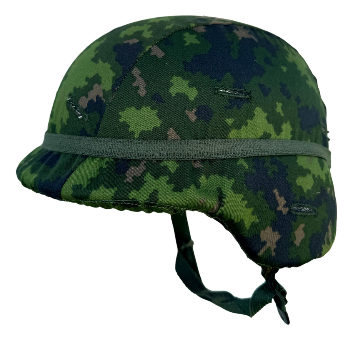 Mike's Militaria Finnish M05 Woodland Camo Helmet Cover