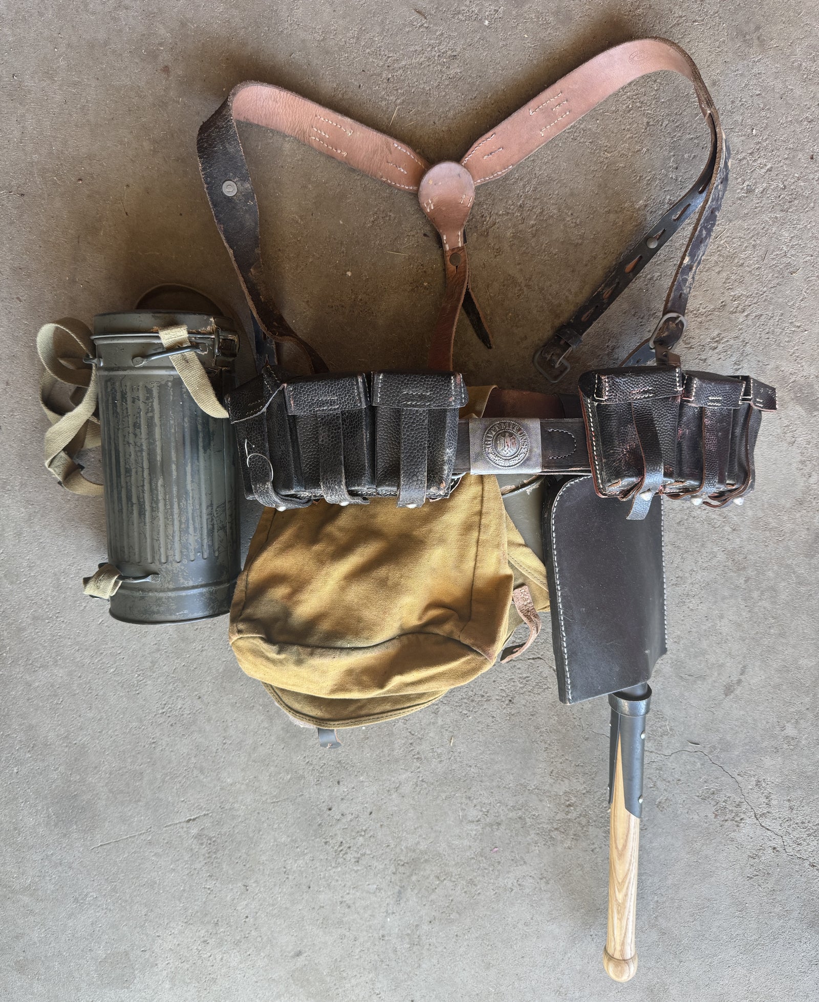 WW2 German Rifleman's Kit from Reveille – Mike's Militaria