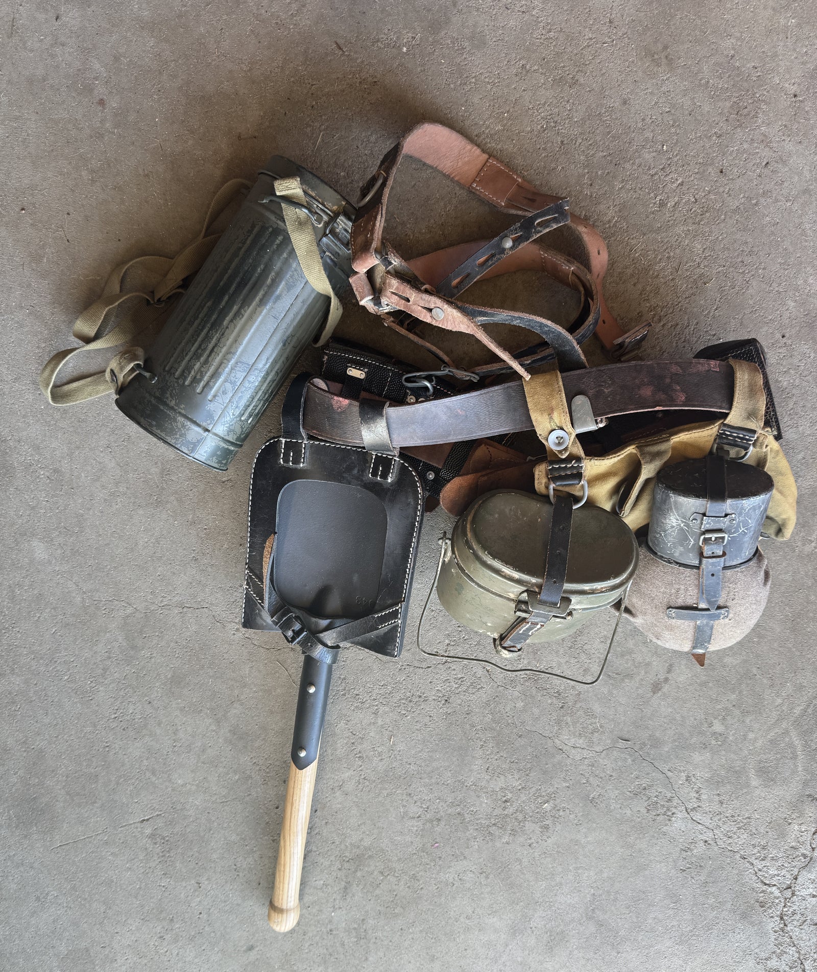 WW2 German Rifleman's Kit from Reveille – Mike's Militaria
