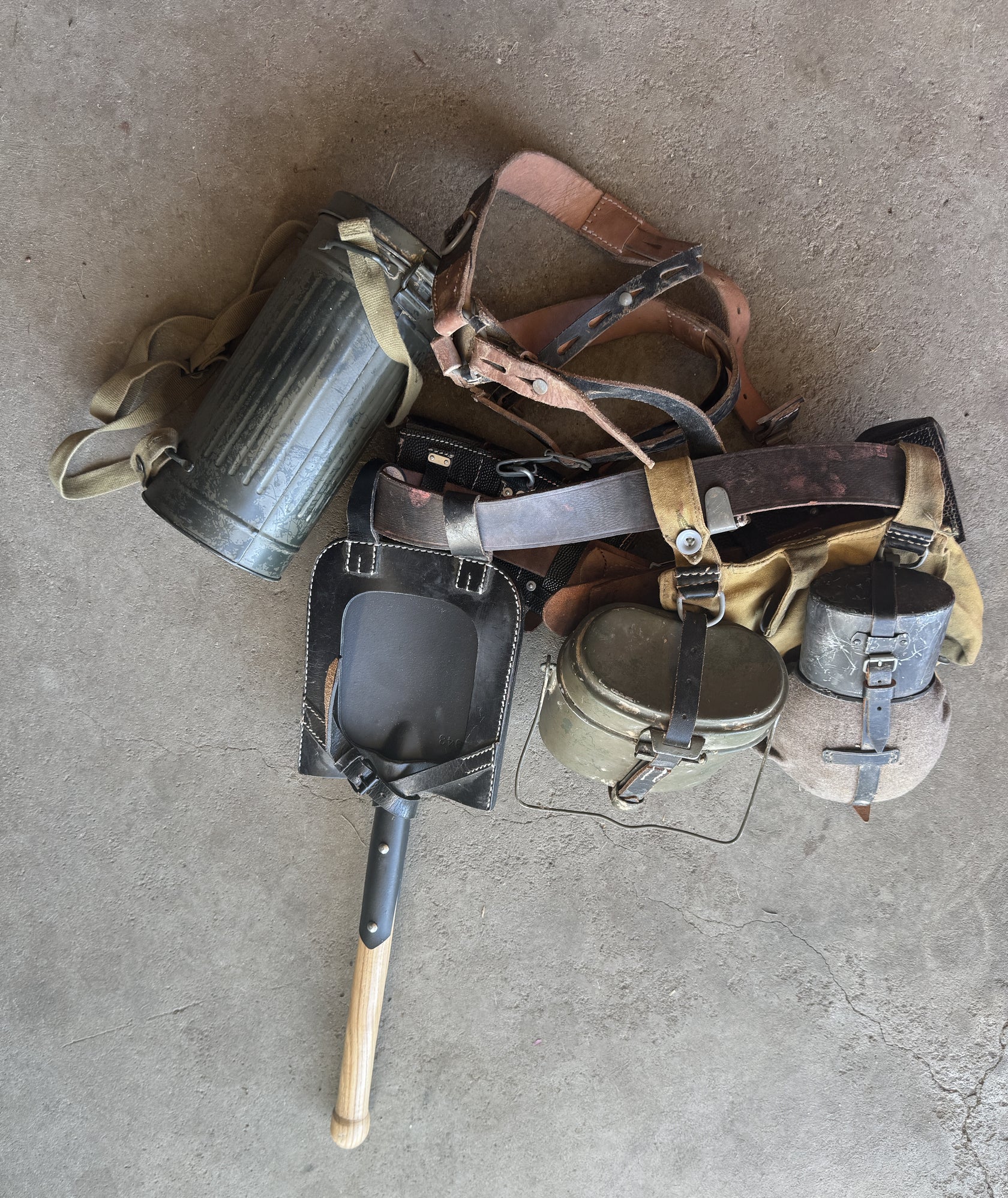 WW2 German Rifleman's Kit from Reveille – Mike's Militaria