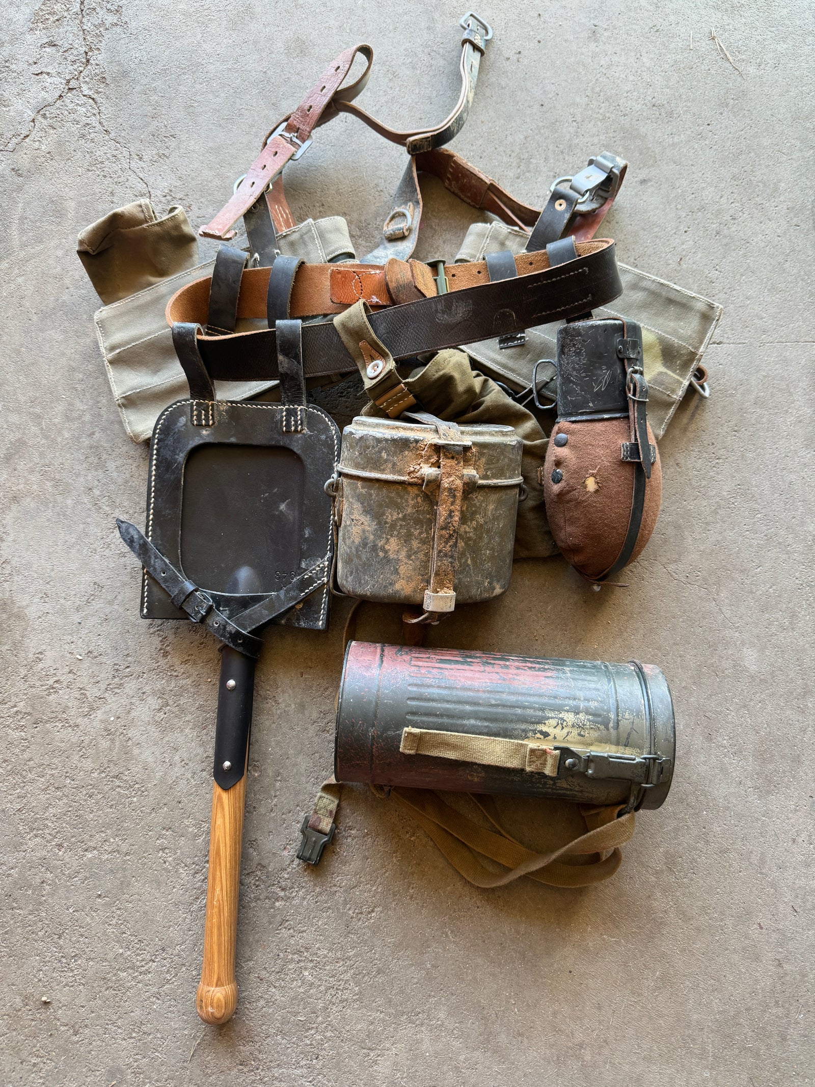 WW2 German Mp40 Gunner Kit from Reveille – Mike's Militaria