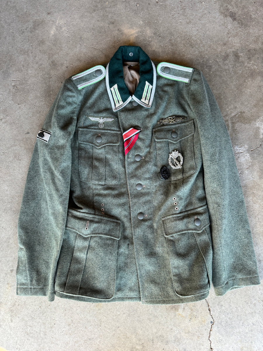 WW2 German M36 Tunic Used in Reveille. Jens Artur's Tunic W/Awards ...