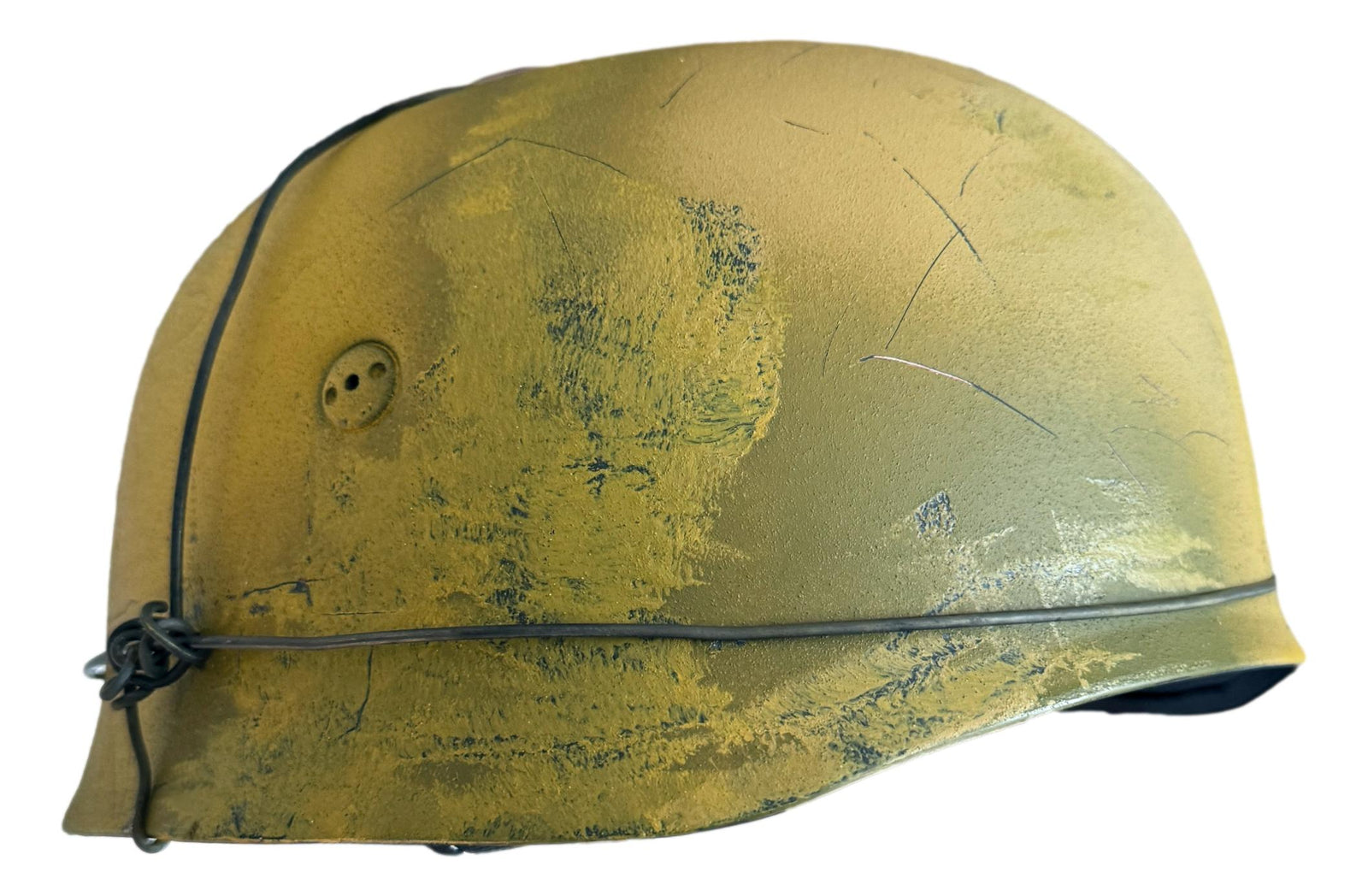 WW2 German M38 Fallschirmjäger Helmet- Reproduction with Monte Cassino ...