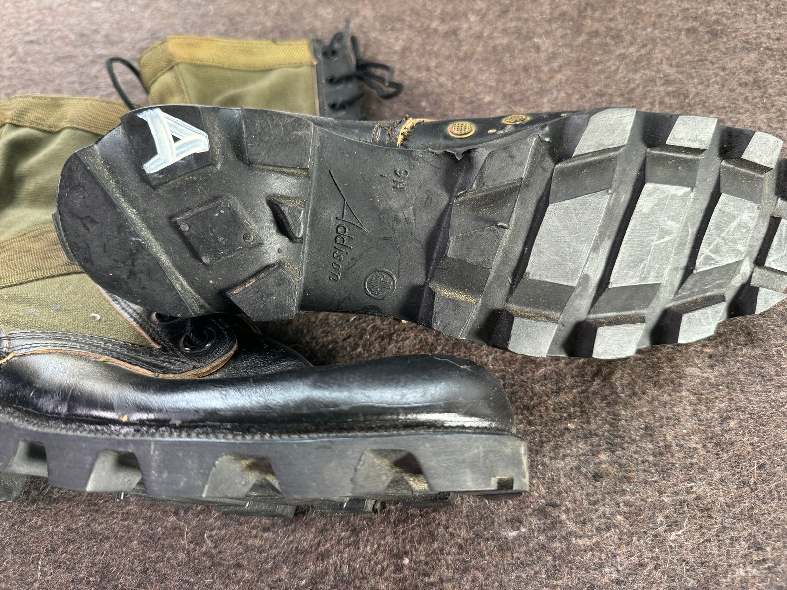 U.S. Vietnam War 3rd Pattern Jungle Boots with Panama Soles- Unissued ...