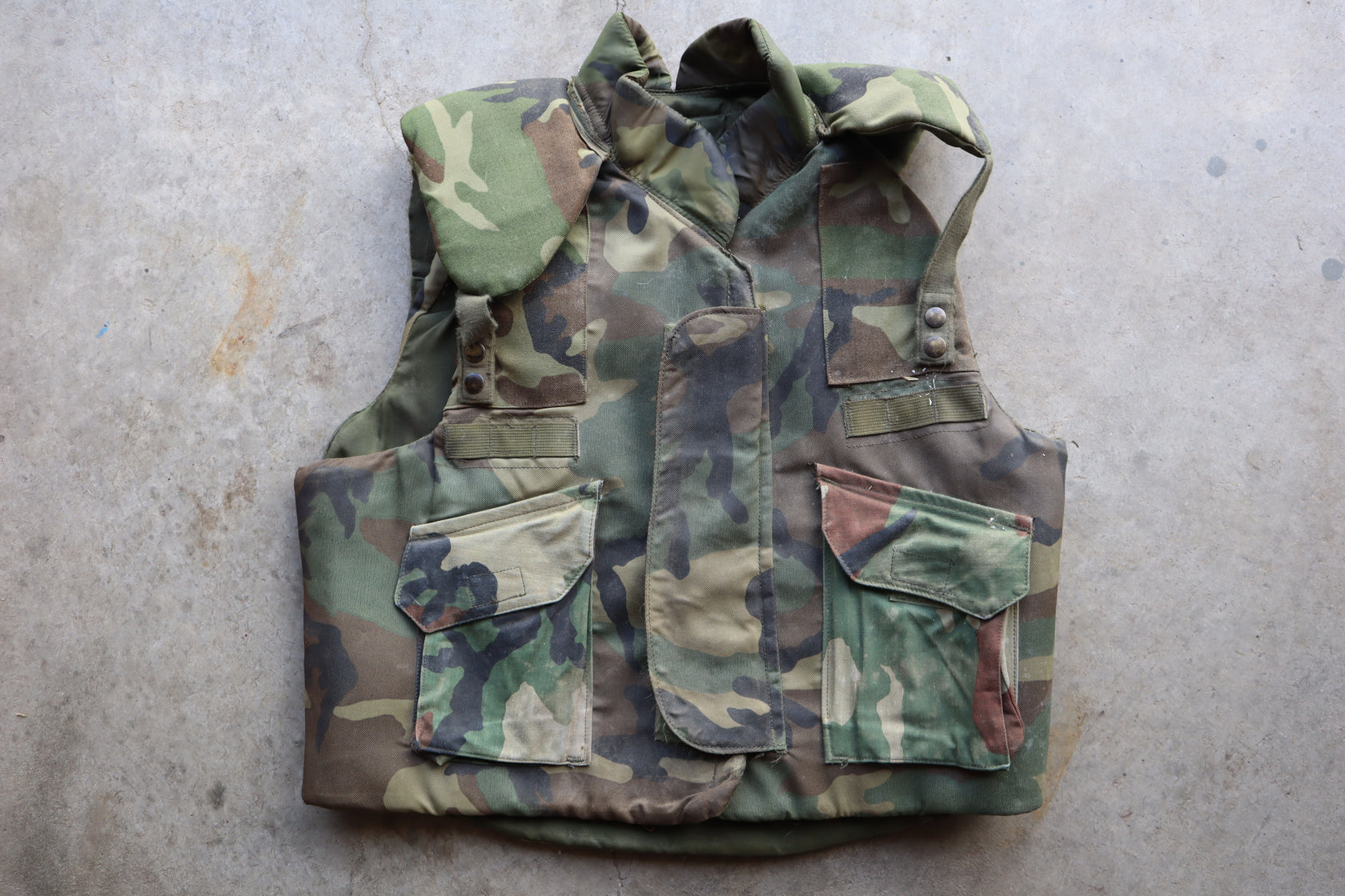 U.S. M83 PASGT Flak Vest with Soft Inserts 1983 Dated. RARE. – Mike's ...