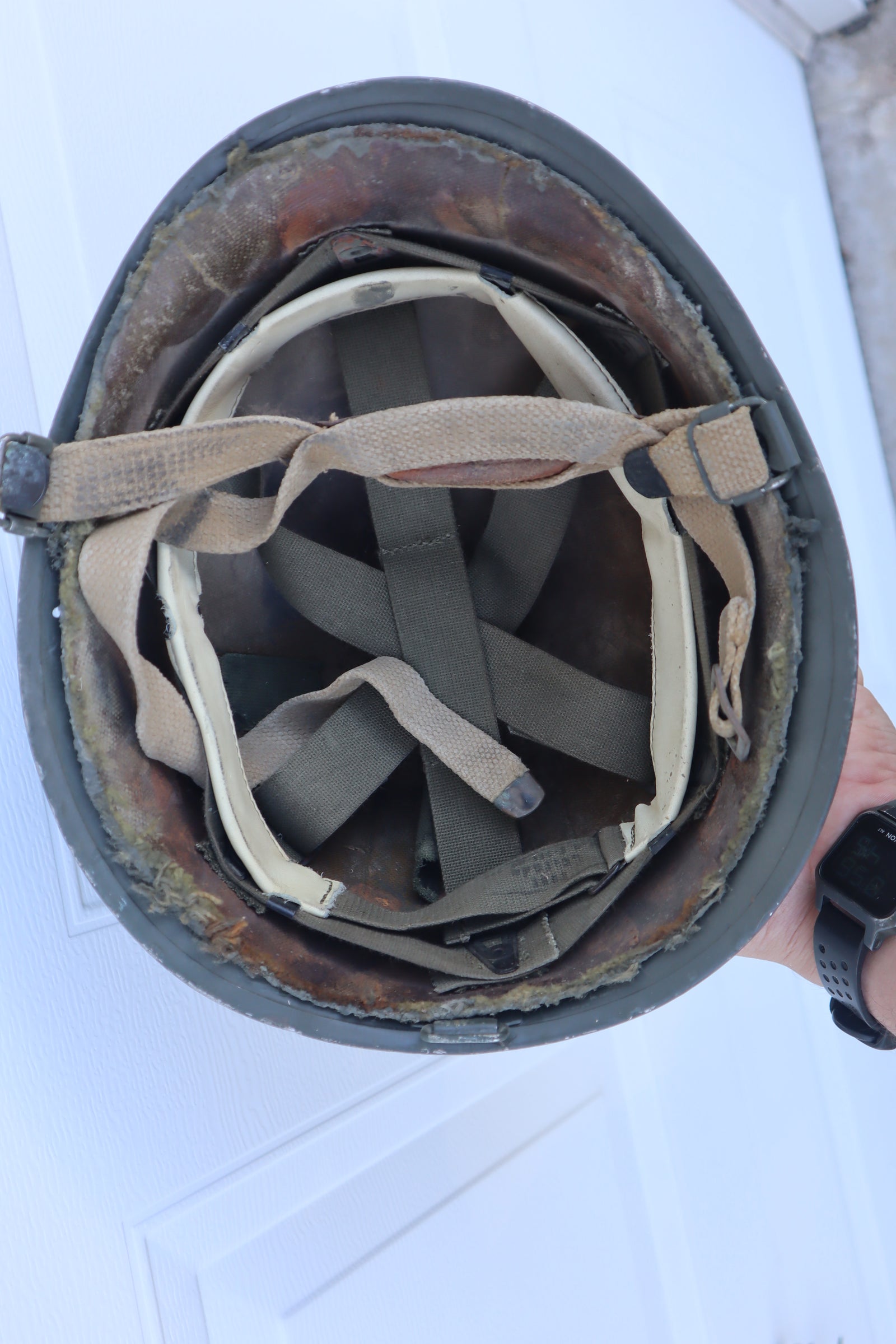 Israeli M1 Helmet in Salty Condition – Mike's Militaria