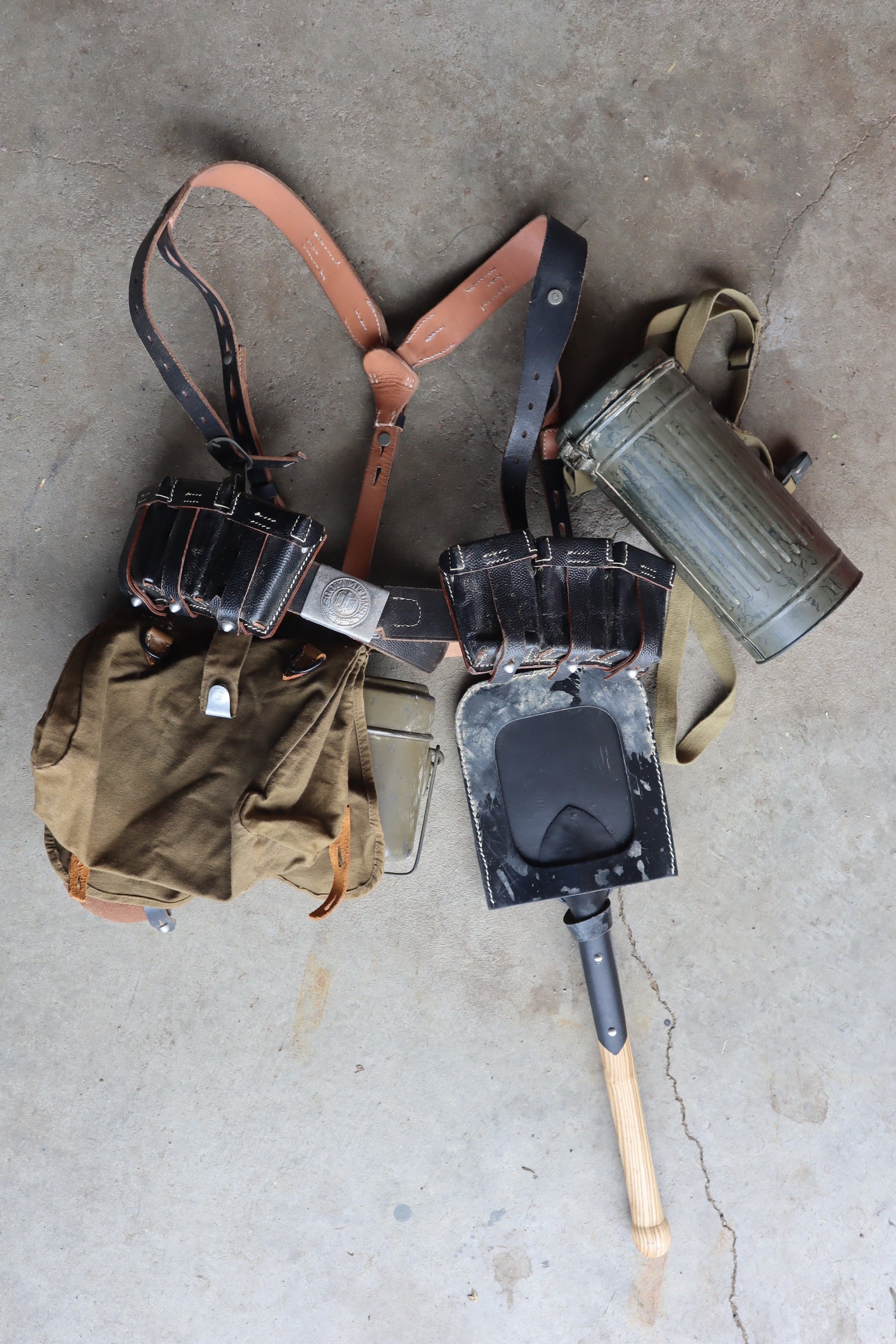 WW2 German Rifleman's Gear from Reveille – Mike's Militaria