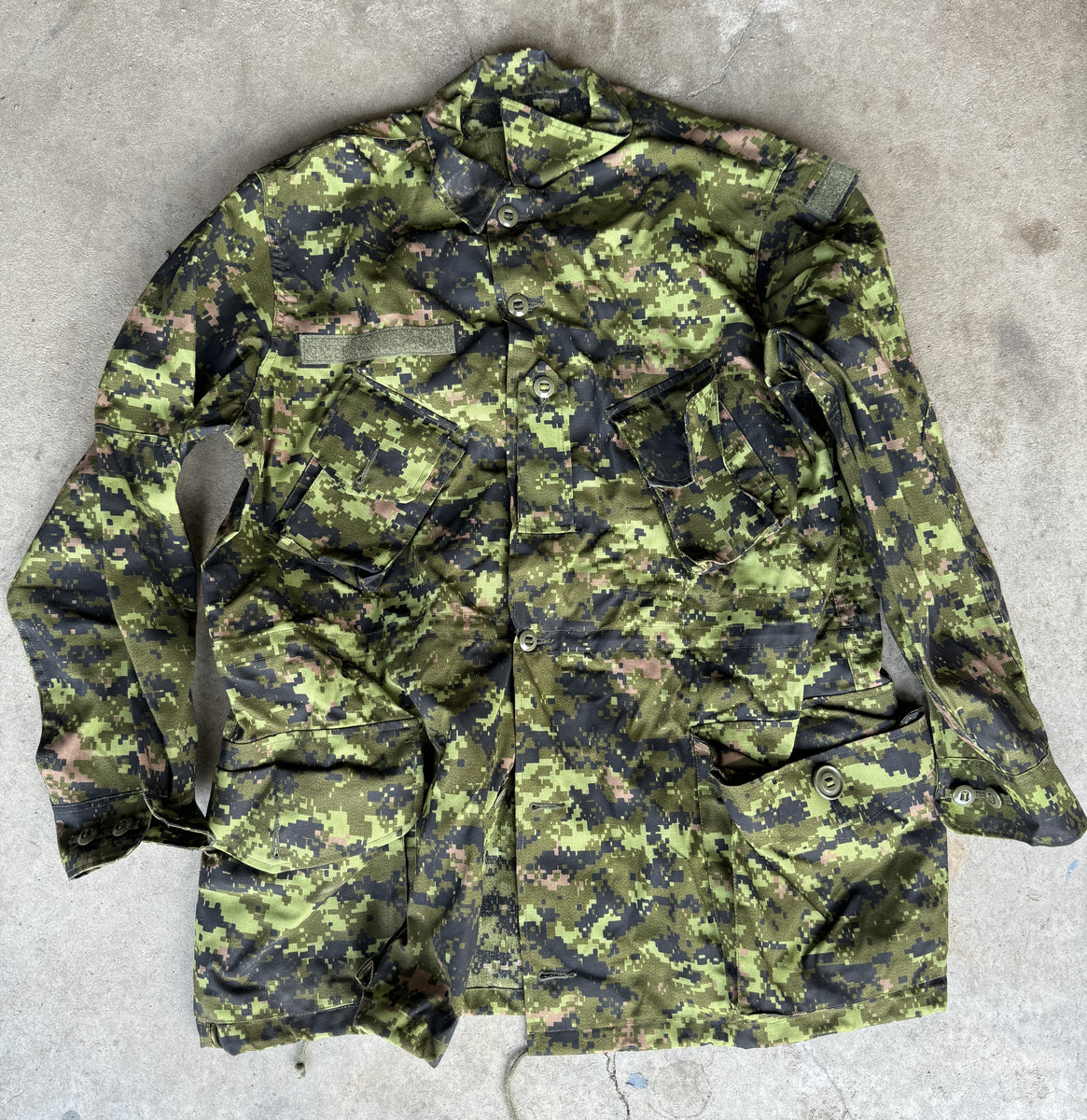 Canadian CADPAT 1st Pattern Field Blouse, Size XL-Long – Mike's Militaria
