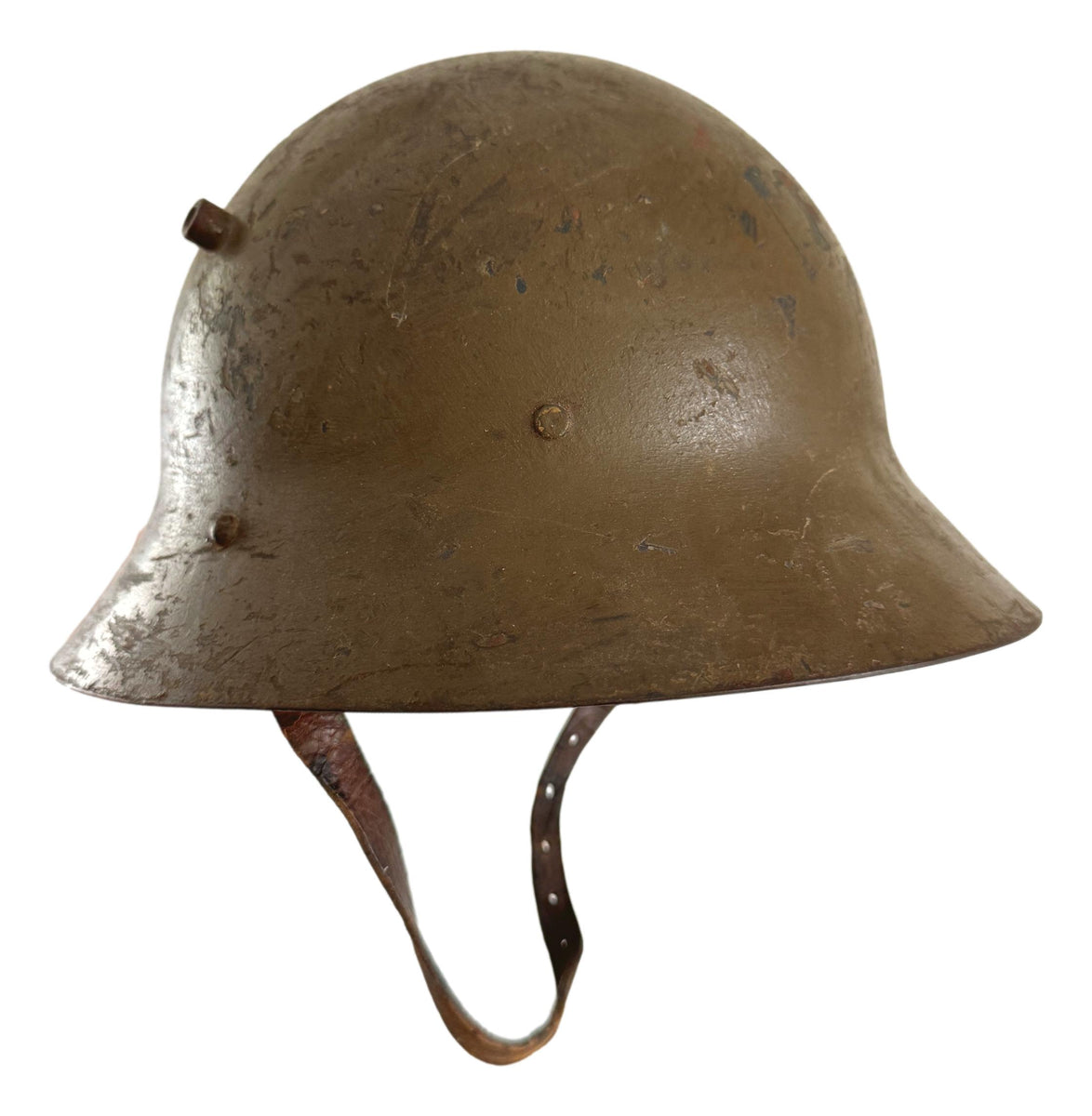 Czechoslovakian Vz32 Steel Helmet- Spanish Civil War Used – Mike's ...