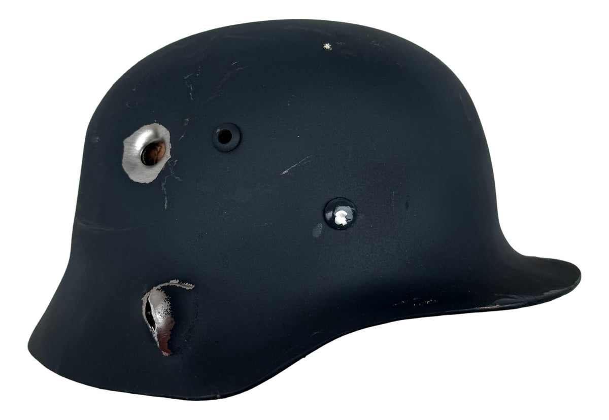 M35 Reproduction Steel Helmet Used in Ballistic Test – Mike's Militaria