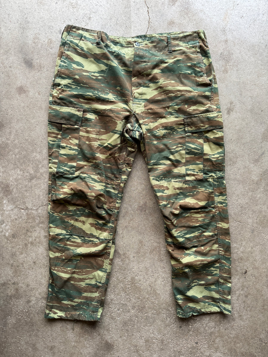 Greek "Lizard" Camo Field Pants, 42" Waist. – Mike's Militaria