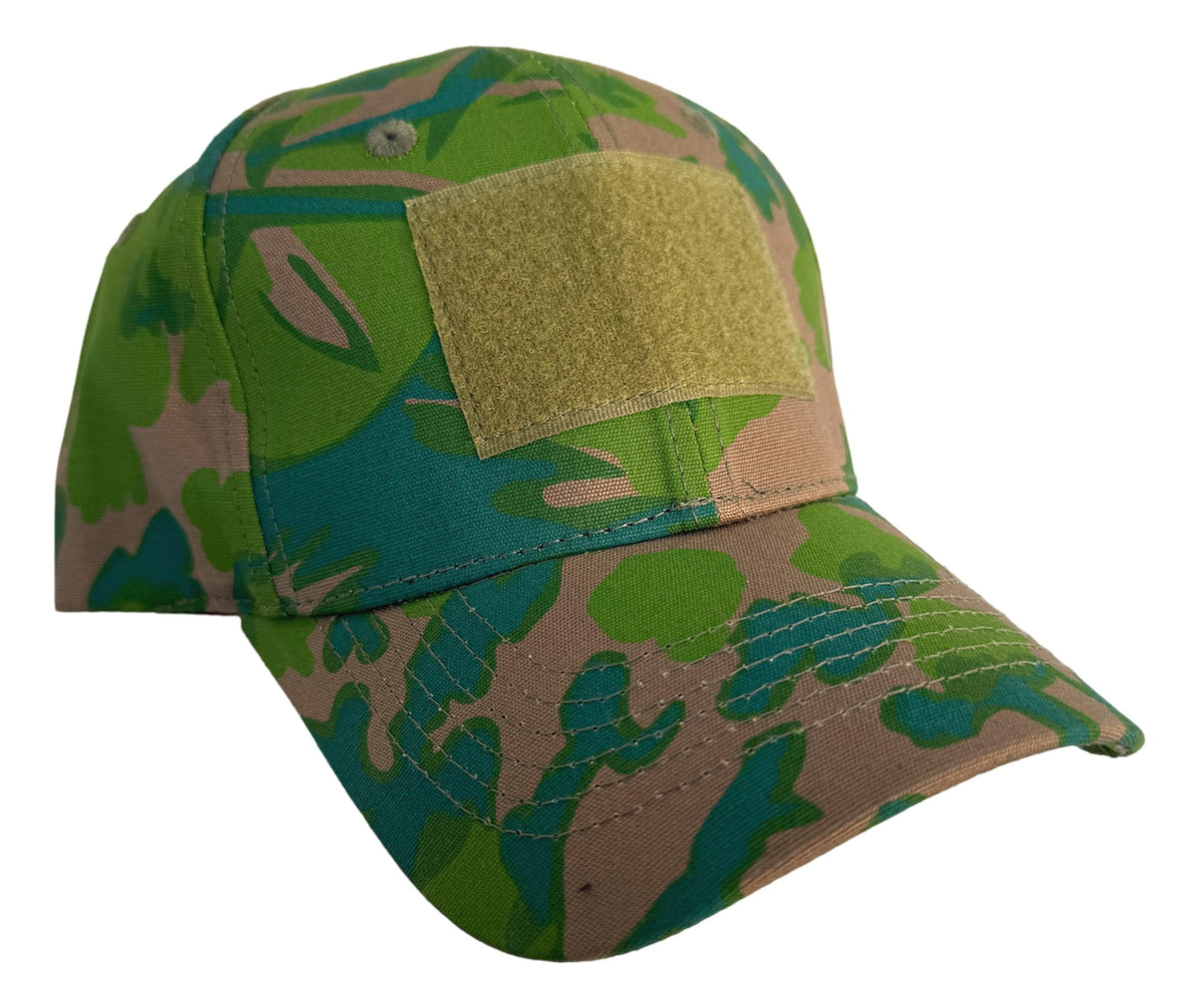 WW2 German Palm Camo Summer Side Operator Hat – Mike's Militaria
