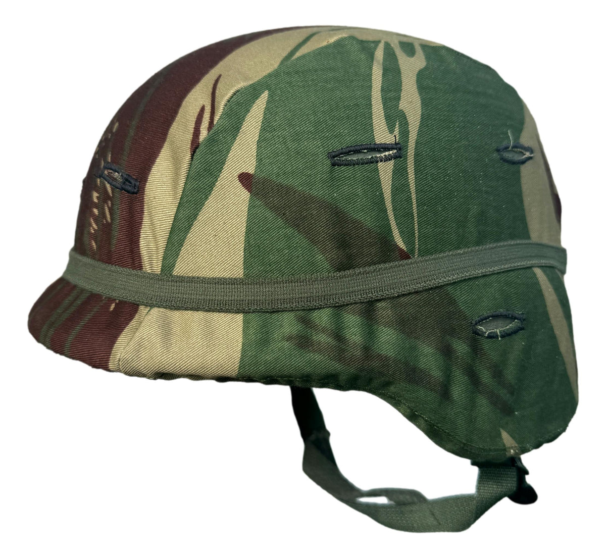 Mike's Militaria Rhodesian Brushstroke Camo Helmet Cover