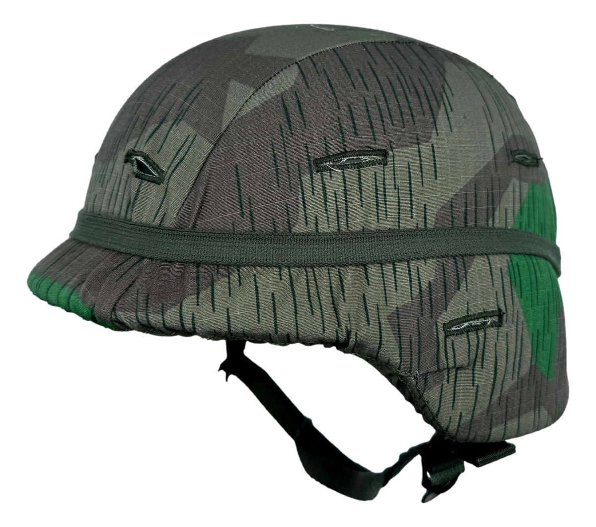 Mike's Militaria WW2 German Splinter Camo Helmet Cover