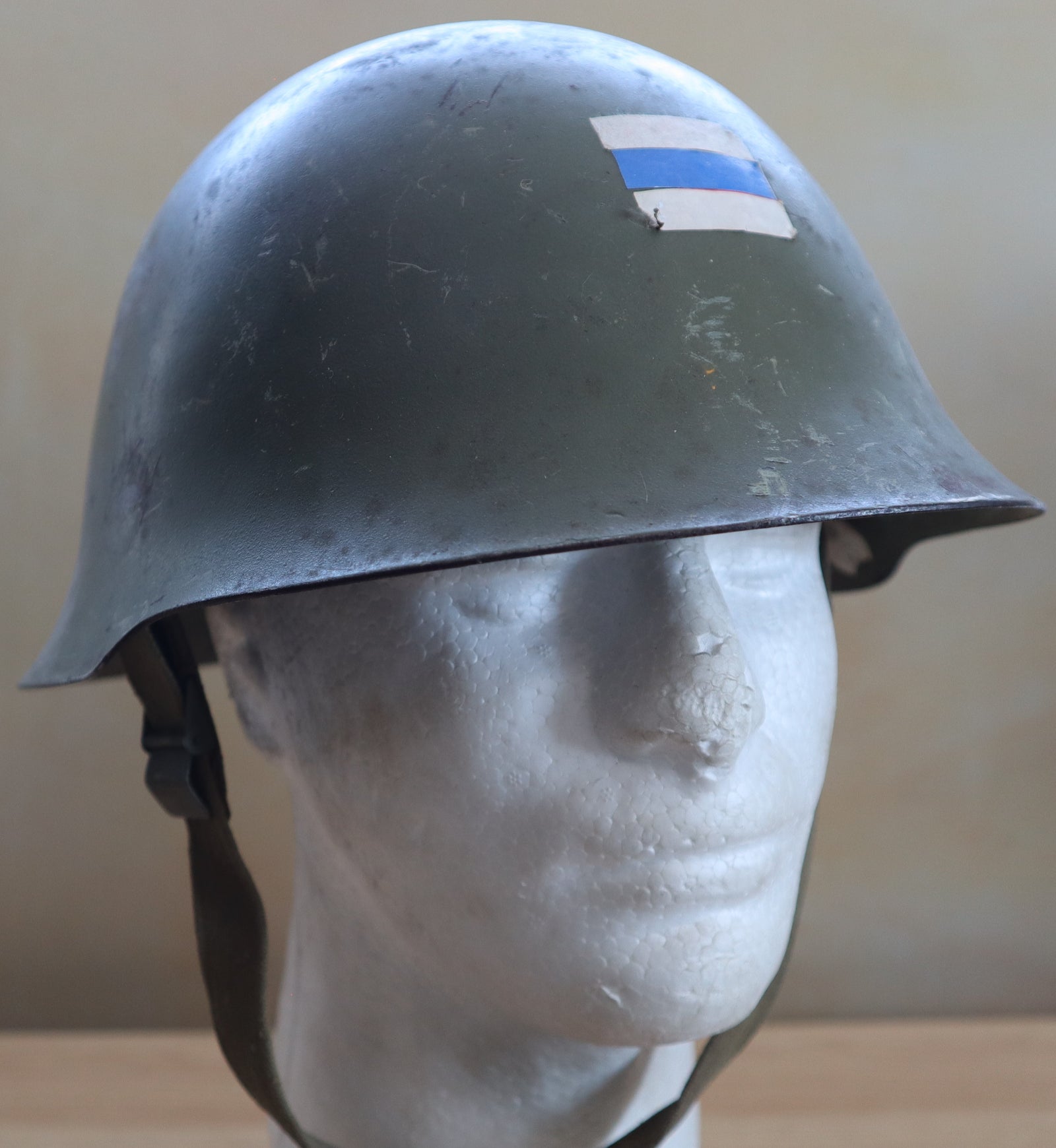 Yugo M59 Steel helmet with Personalization. "Sticker Happy" – Mike's ...