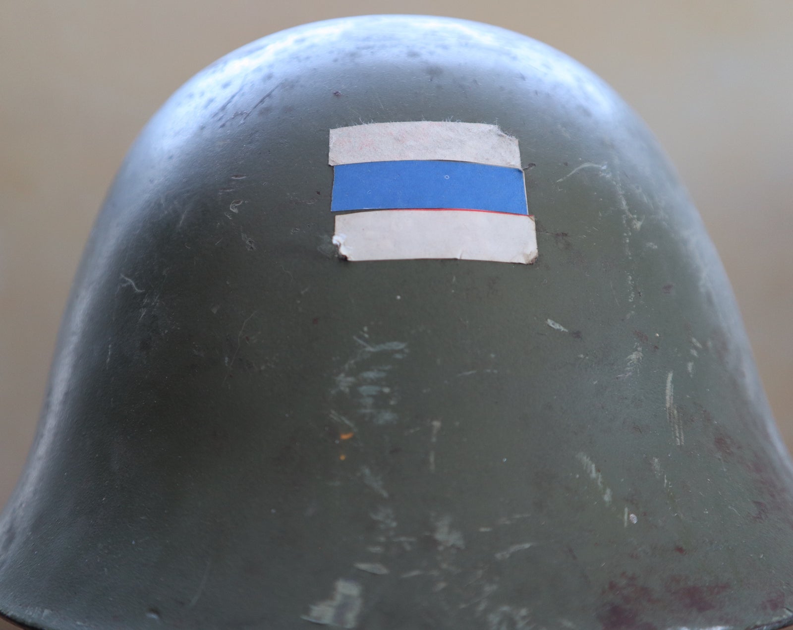 Yugo M59 Steel helmet with Personalization. "Sticker Happy" – Mike's ...
