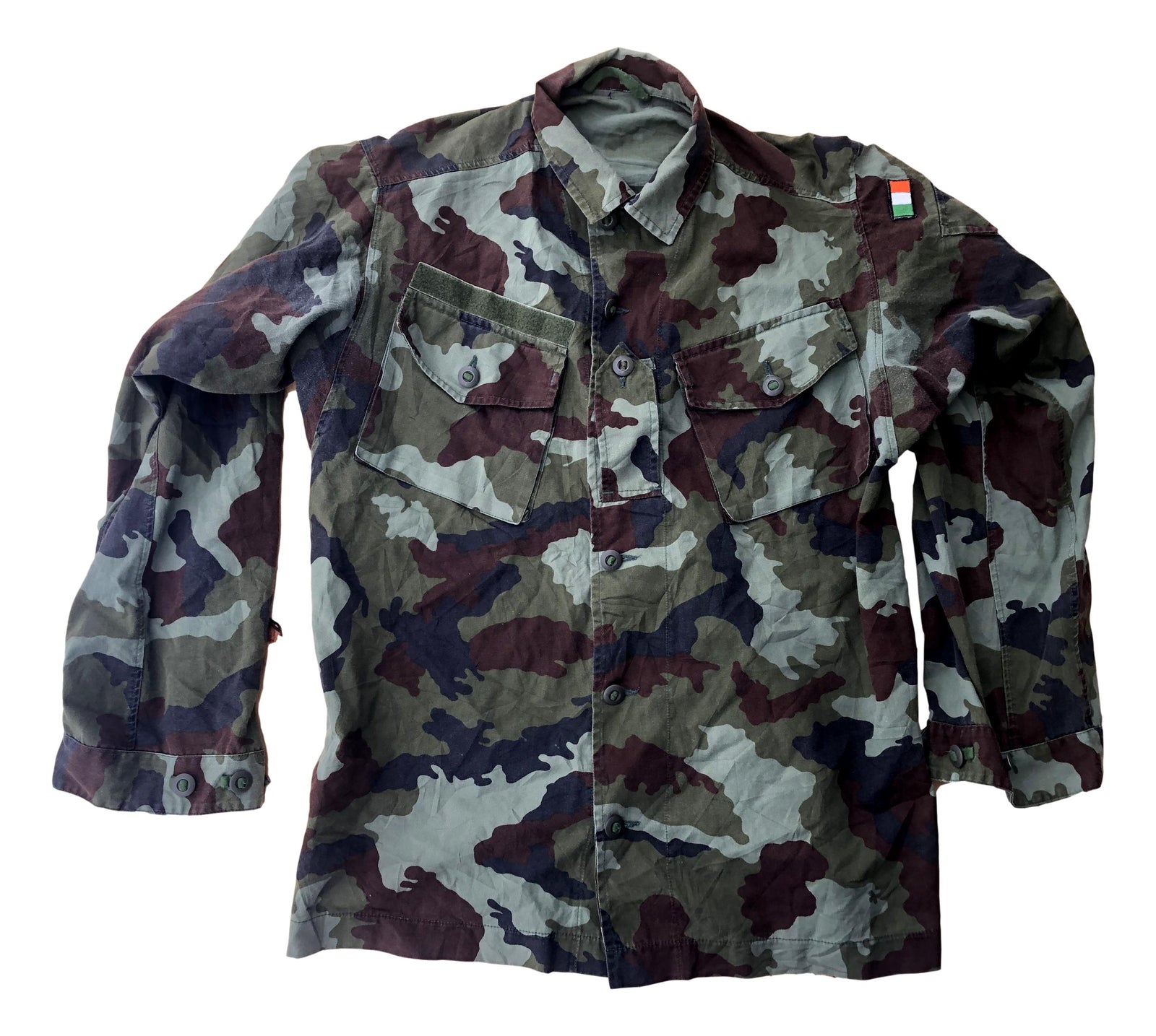 Irish DPM Field Shirt- Used-Size Medium – Mike's Militaria