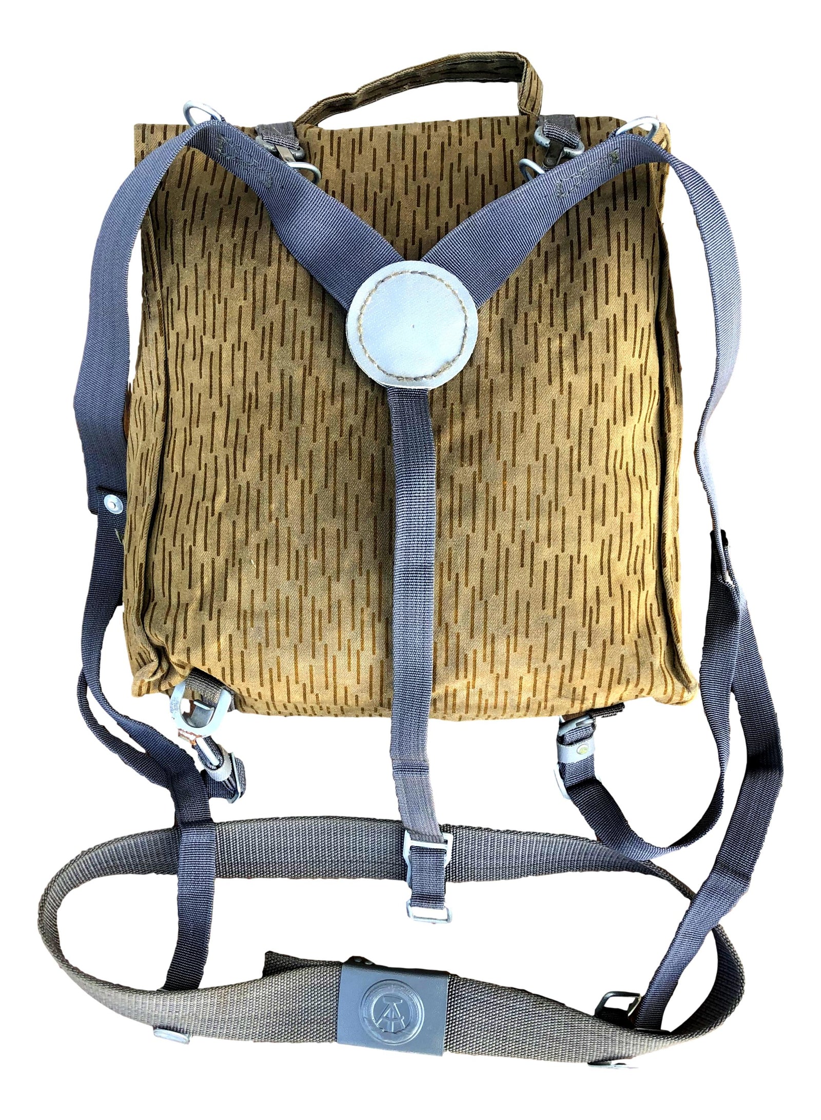East German Strichtarn Combat Pack with Belt and Suspenders- Used ...
